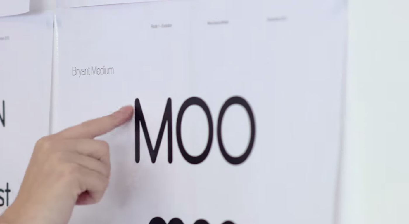 MOO identity and website (2014) - Fonts In Use